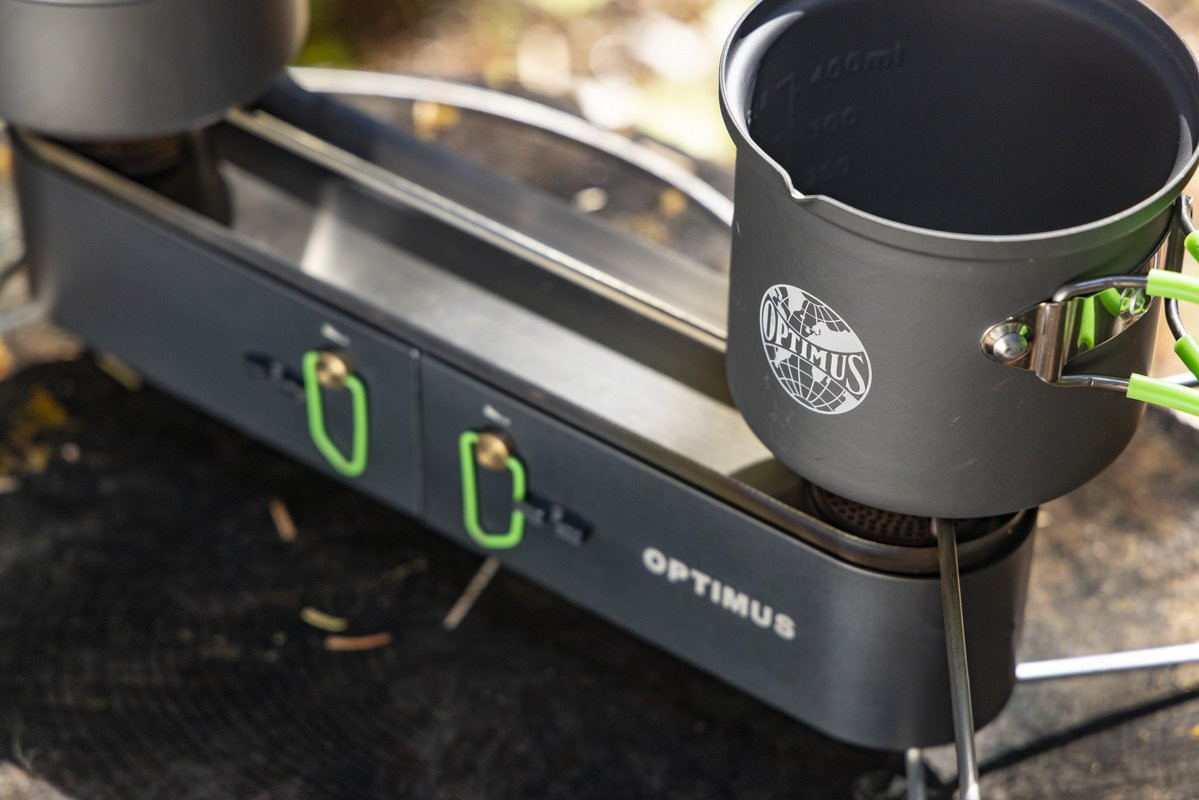 Double Burner Gas Stove Optimus Gemini II